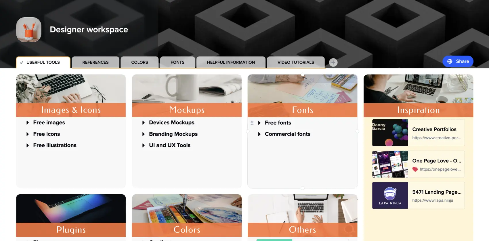 Graphic Designer Portfolio Visualizer Free Template online | xTiles